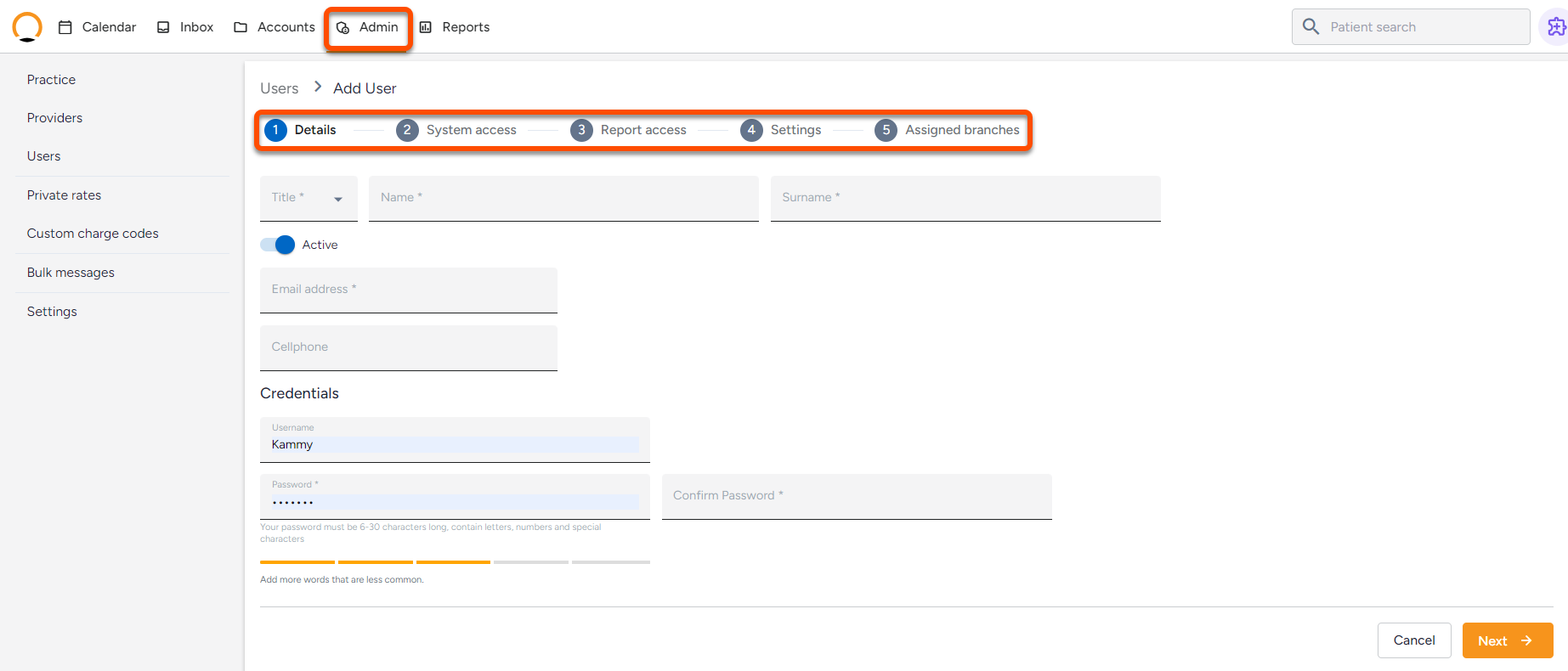 How to add a new user - Help Centre