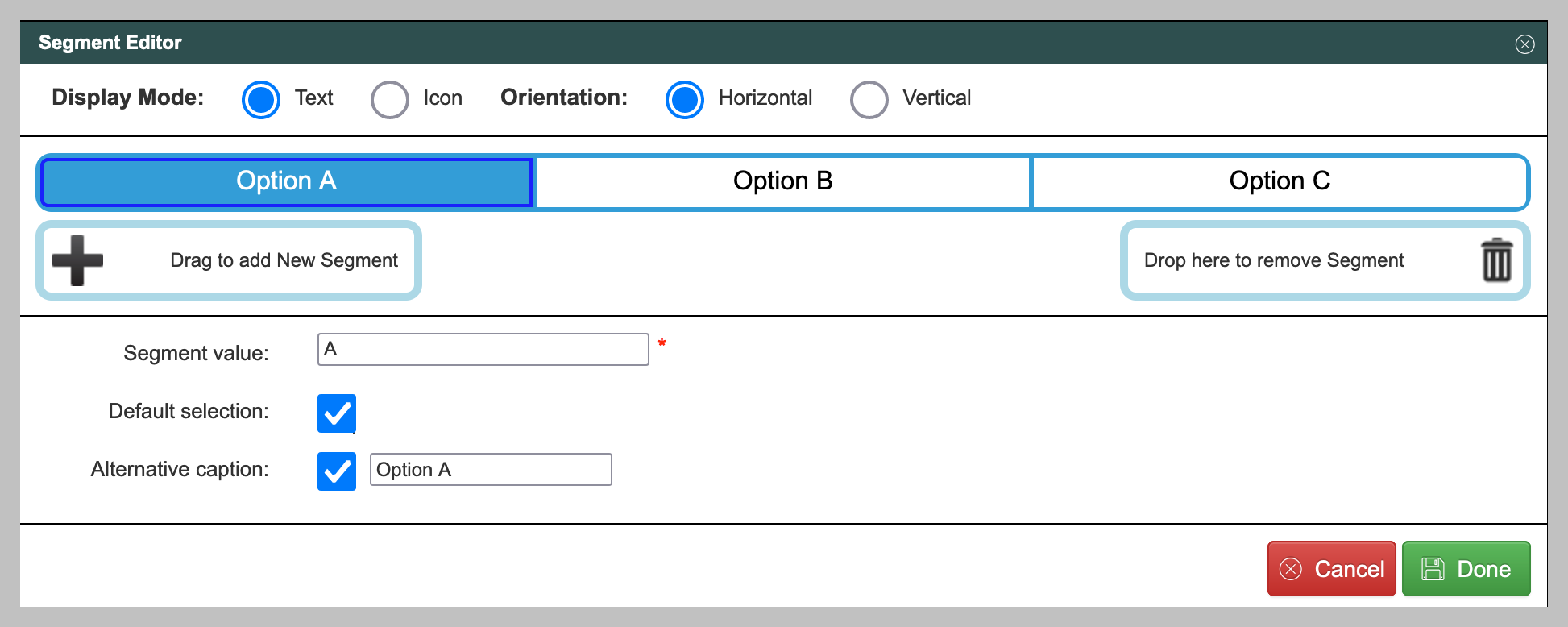 Segment - WorkMobile Help Centre