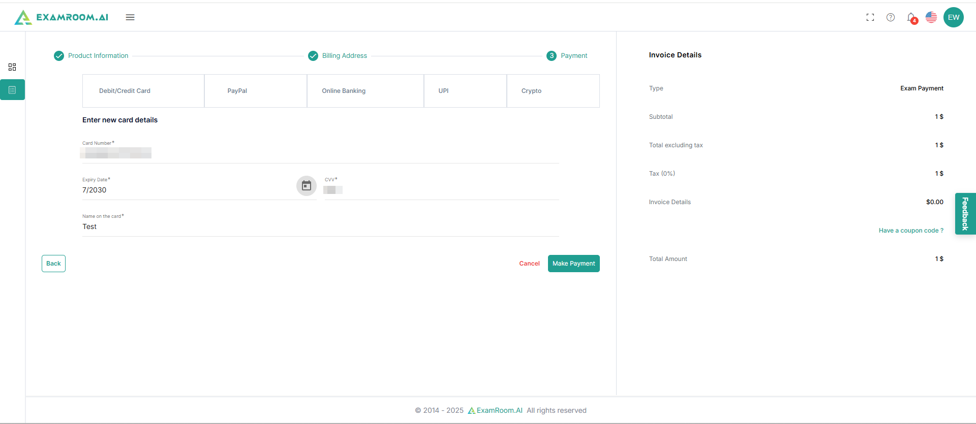 Payment Candidate Self Help Guides