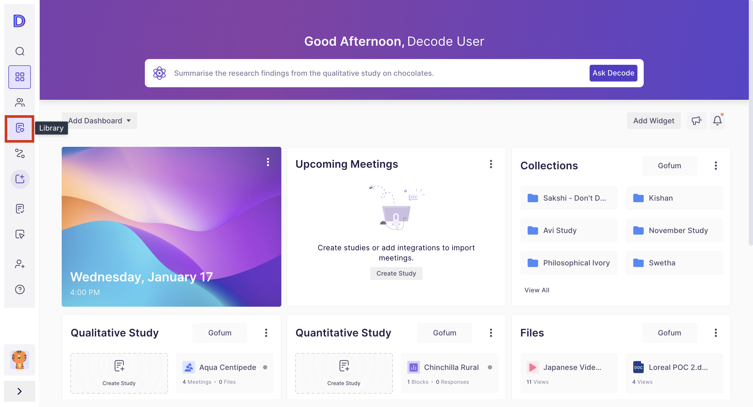 What is a Library in Decode? - Hi, how can we help?