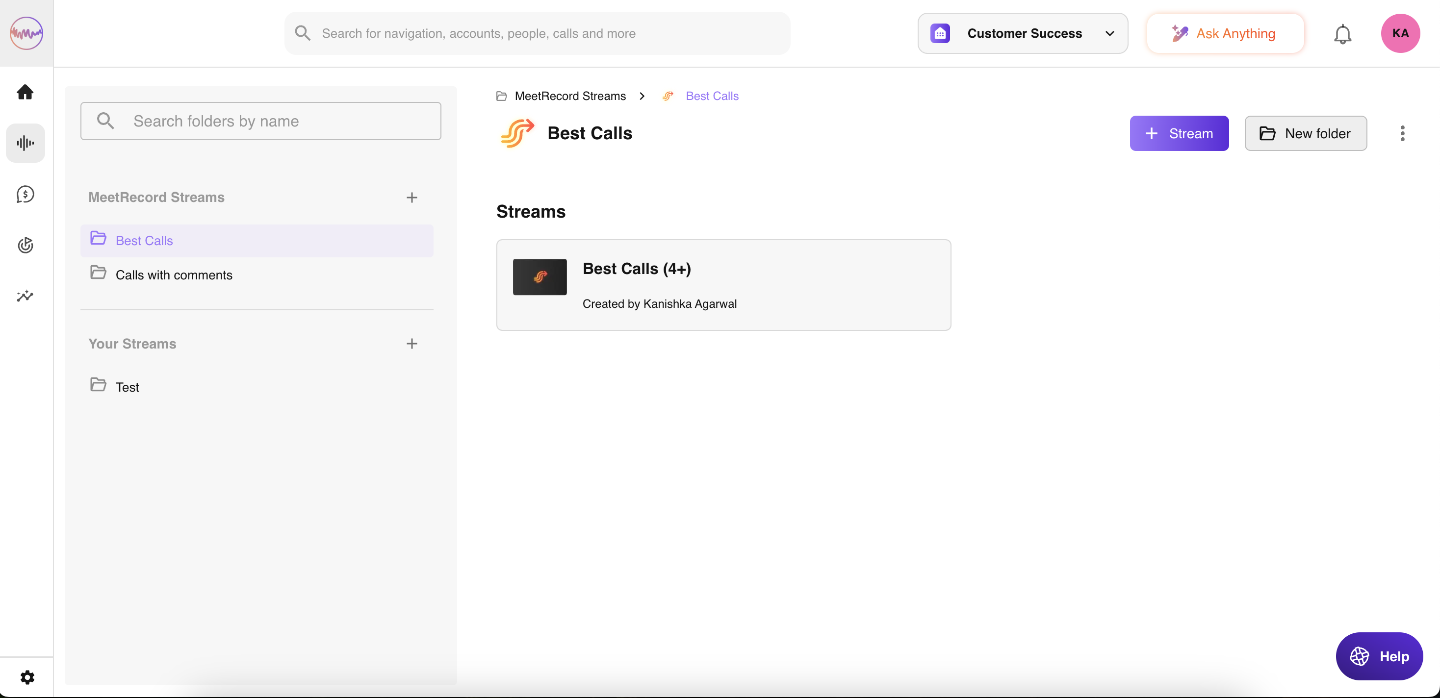 Intro to Streams and Library - Outdoo Help Center