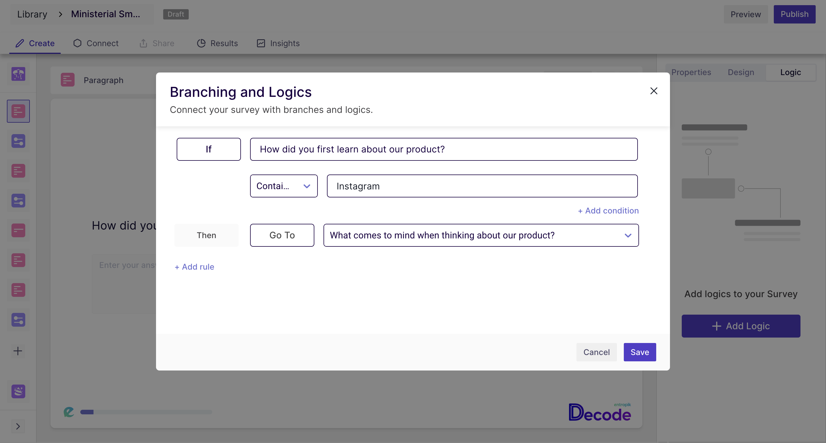 Branching and Logic in Question Blocks - Hi, how can we help?