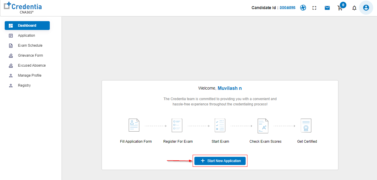 How to obtain and submit a new application form? - Credentia Self-Help ...