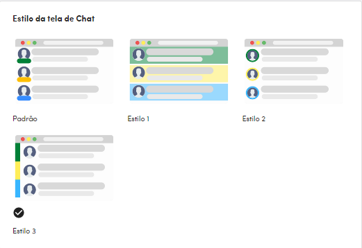 Como alterar a exibição dos setores no chat - Central de Ajuda do Chat Corp