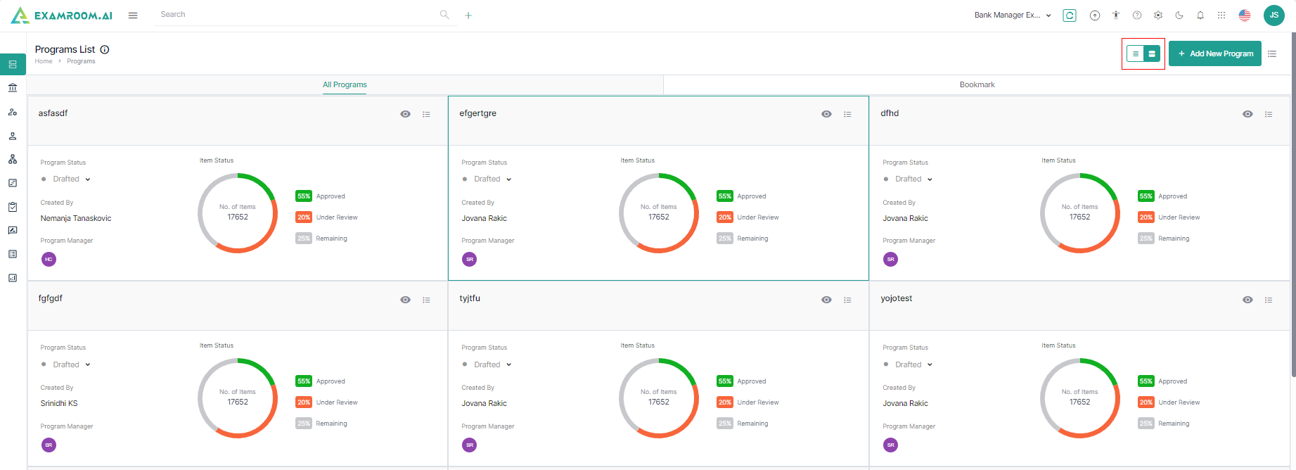 Programs - Item Bank Self-Help Guides