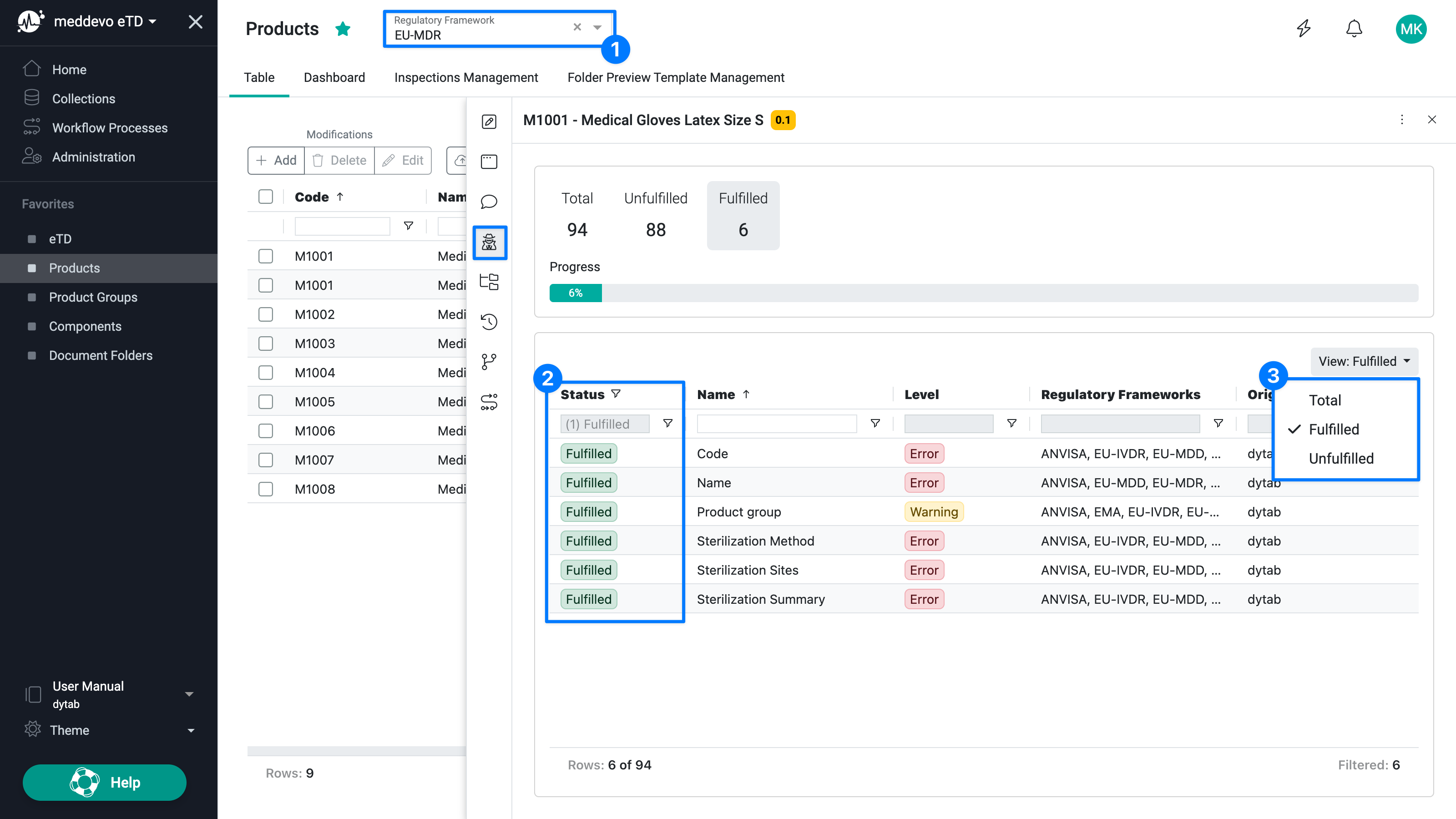 Inspector Overview - meddevo Help Center