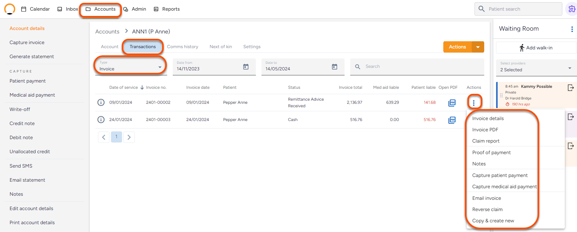 How to manage captured invoices - Help Centre
