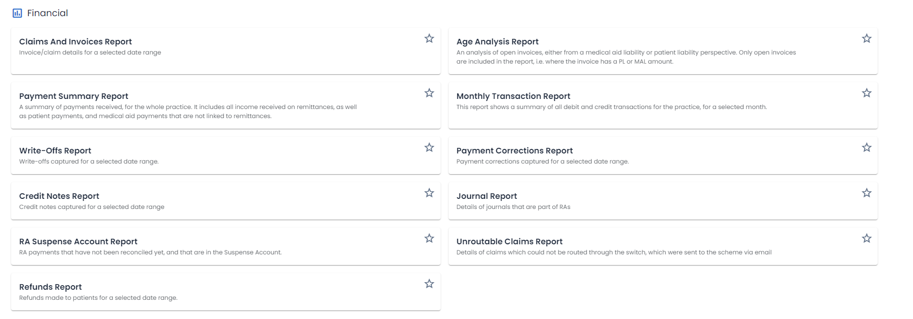 Healthbridge Nova Reports - Help Center