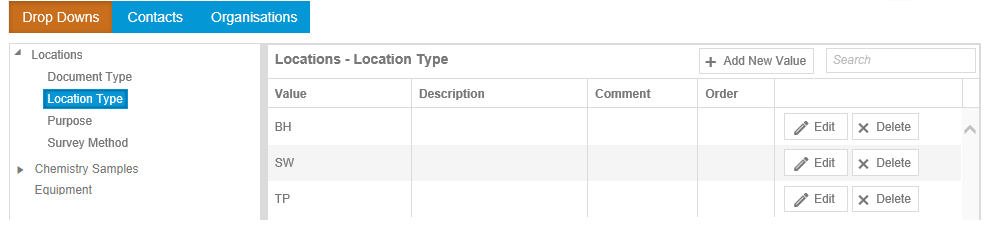 Listings - ESdat Knowledge Base