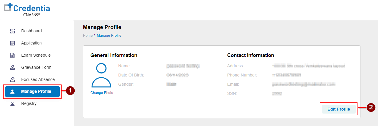 How to submit a correction form before scheduling my exam? - Credentia ...